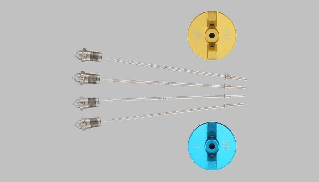 Spray Gun Air Caps, Nozzles and Needles – Spray Gun Plaza